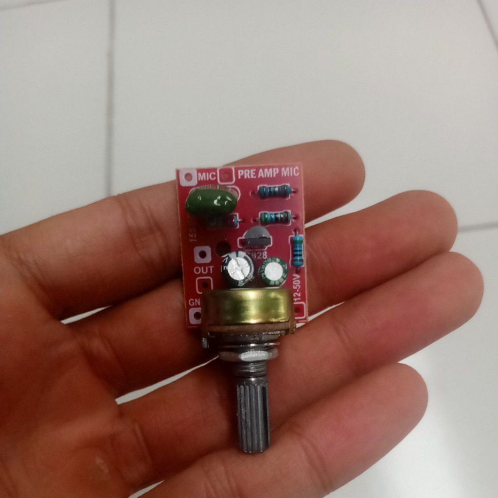 Jual Kit Pre Amp Mic 1 Transistor | Shopee Indonesia