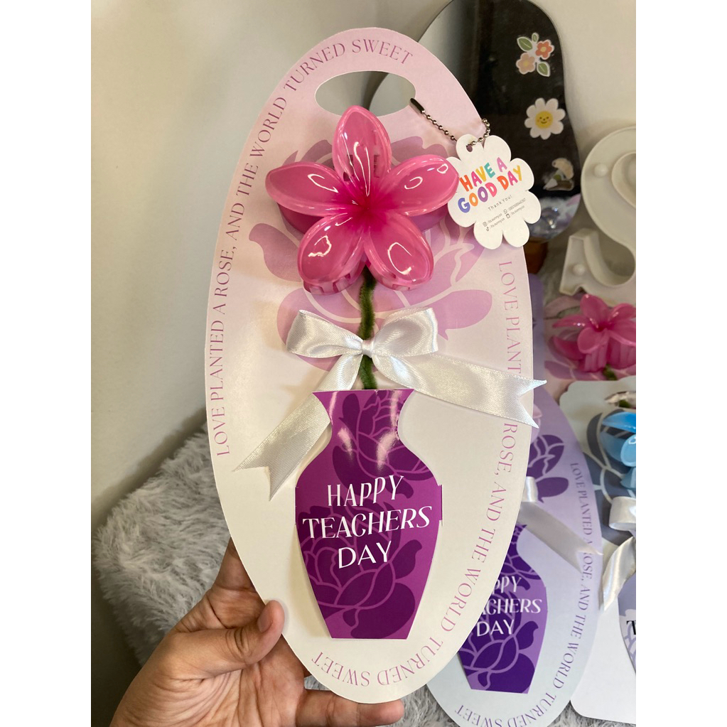 Jual Buket Jedai Souvenir Hairclip Bouquet Bunga Kamboja Bunga Anggrek ...