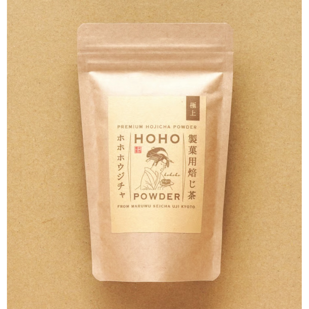 Jual HOHO HOJICHA houjicha powder 80g / dark roast / dark roasted ...