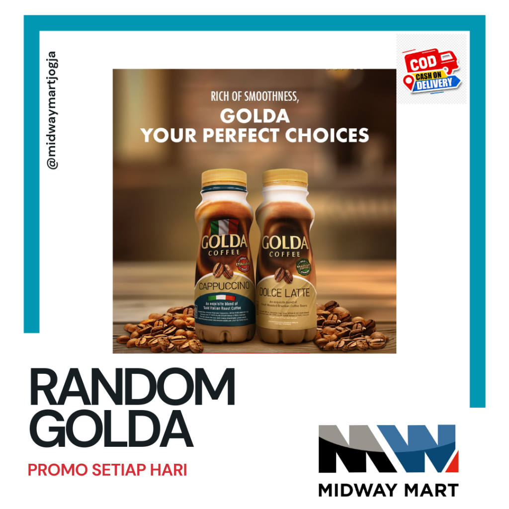 Jual Kopi Golda Coffee Botol 200ml – Original, Latte, Cappuccino ...
