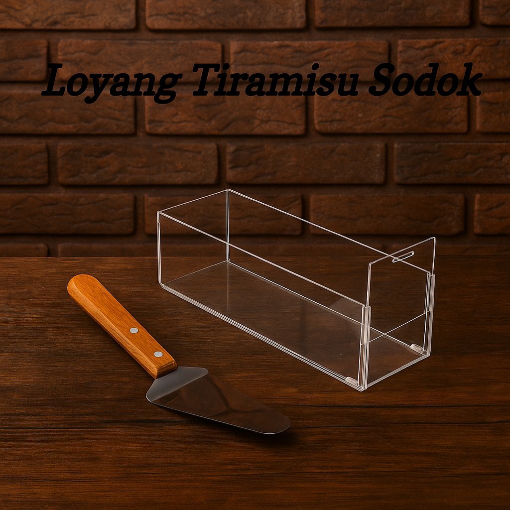 Jual Loyang Shape Tiramisu Sodok Ukuran 25x8x7/ Box Tiramisu Bahan ...