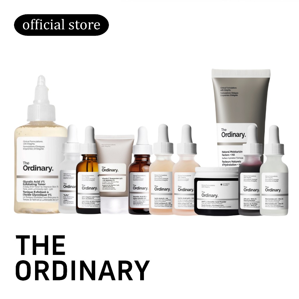 Jual [Official]The Ordinary Niacinamide serum/alphaarbutin/hyaluronic ...