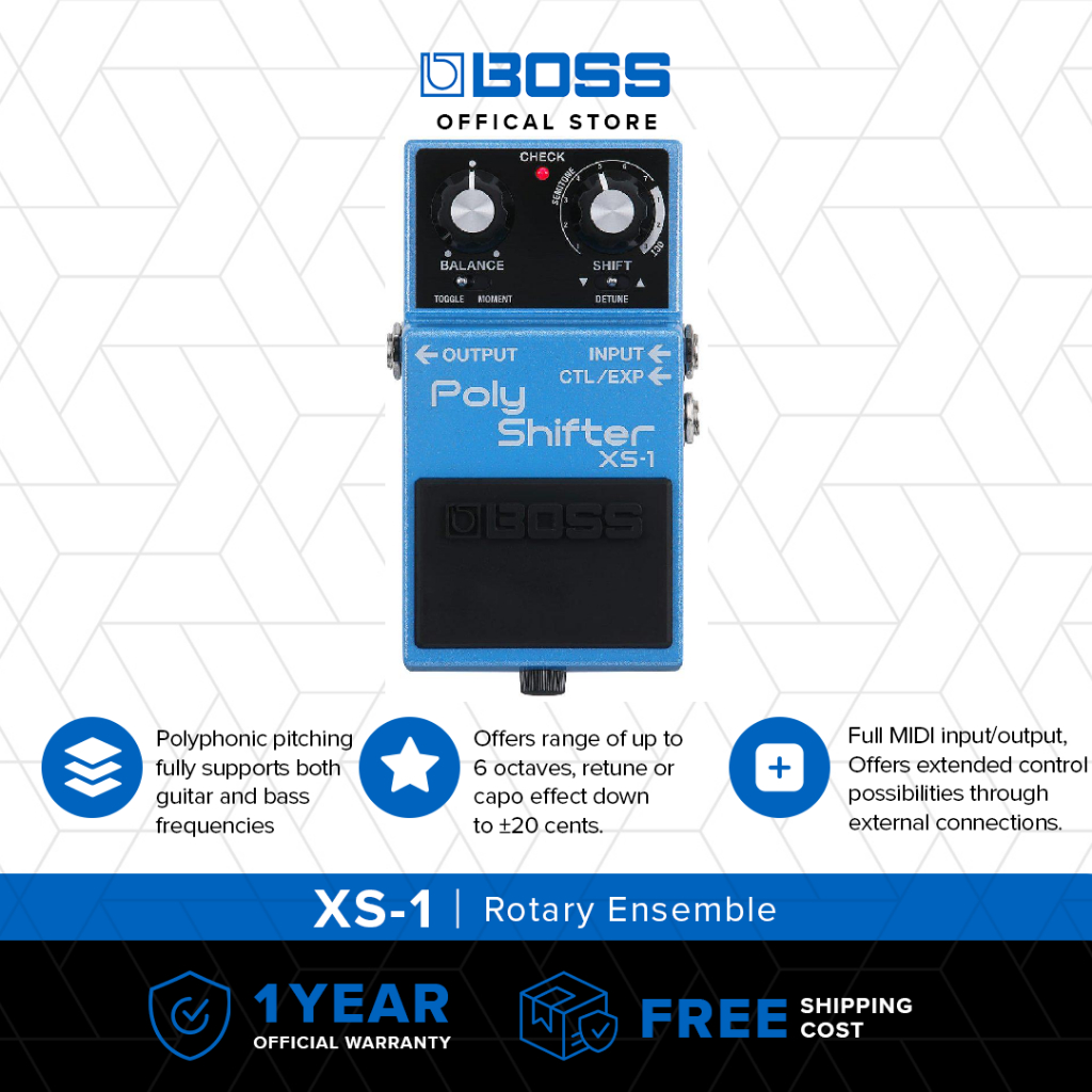 Jual BOSS XS-1 Poly Shifter Pedal Stompbox | Shopee Indonesia