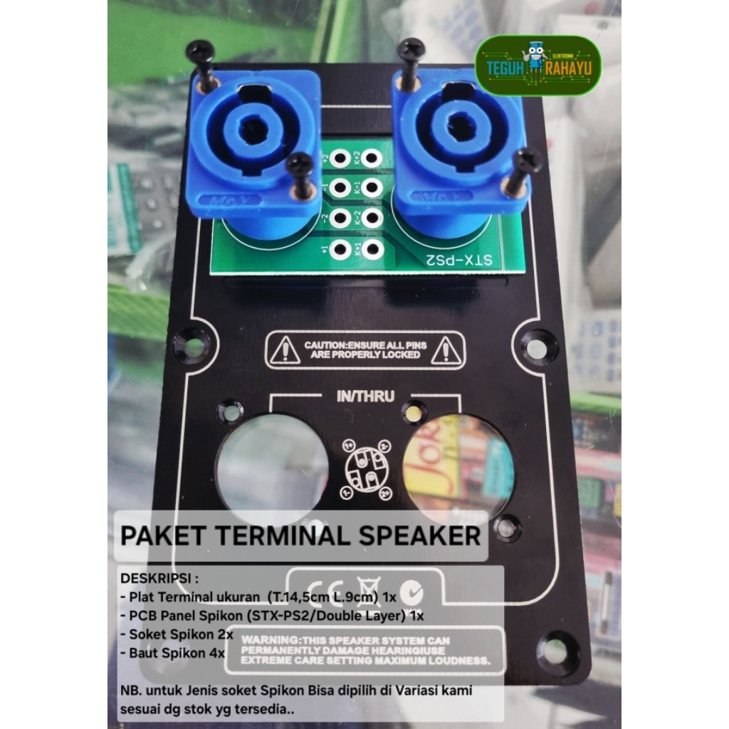 Jual (1 PAKET) PLAT SPIKON BESI DATAR UK 9X14,5CM + 2 SOKET SPIKON ...