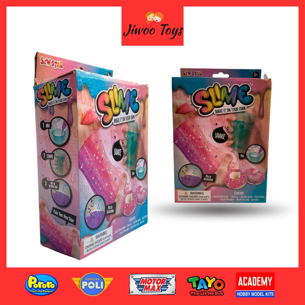 Jual Mainan Sew-Star Slime Make your own shake sweet slime SS-20-075 ...