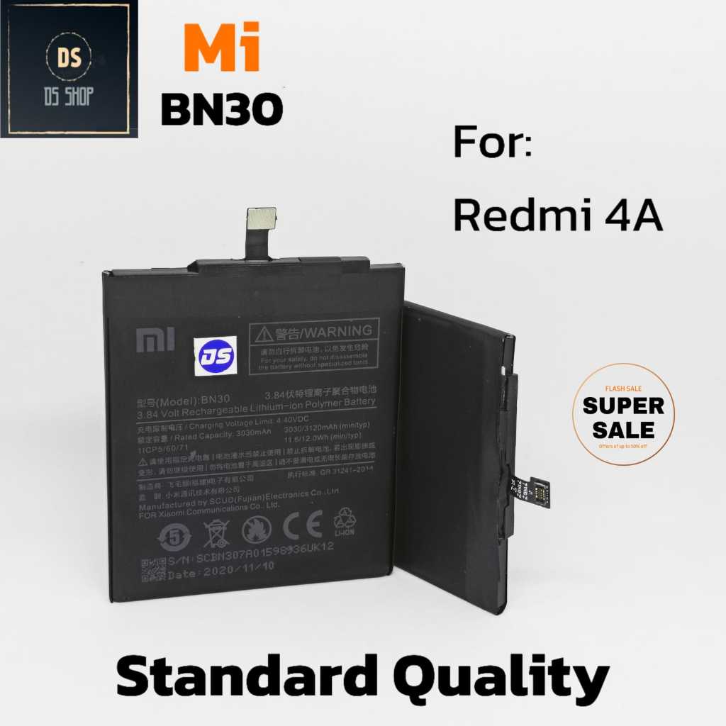 Jual BN30 Original Battery Baterai HP Xiaomi Redmi 4A BN 30 Ori OEM ...