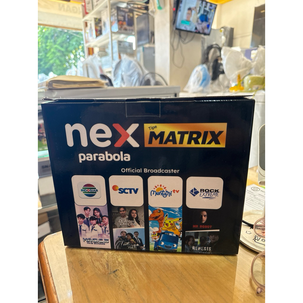 Jual receiver Nex parabola matrix hitam | Shopee Indonesia