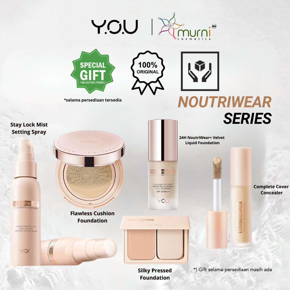 Jual YOU NOUTRIWEAR AIRY FIT LOOSE POWDER I SILKY PRESSED FOUNDATION I ...