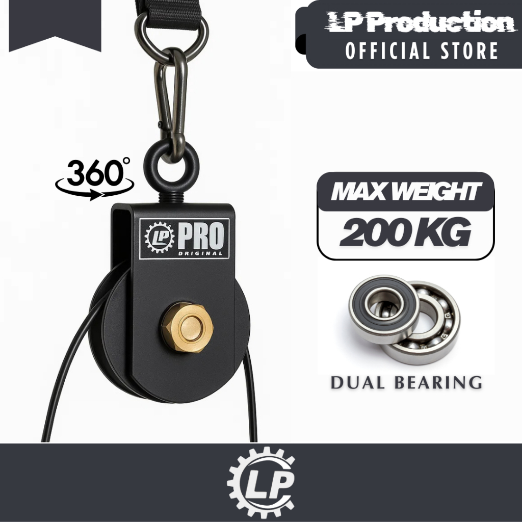 Jual Single Katrol Pulley Cable Home Gym Roda Pulley Home Gym Roda ...