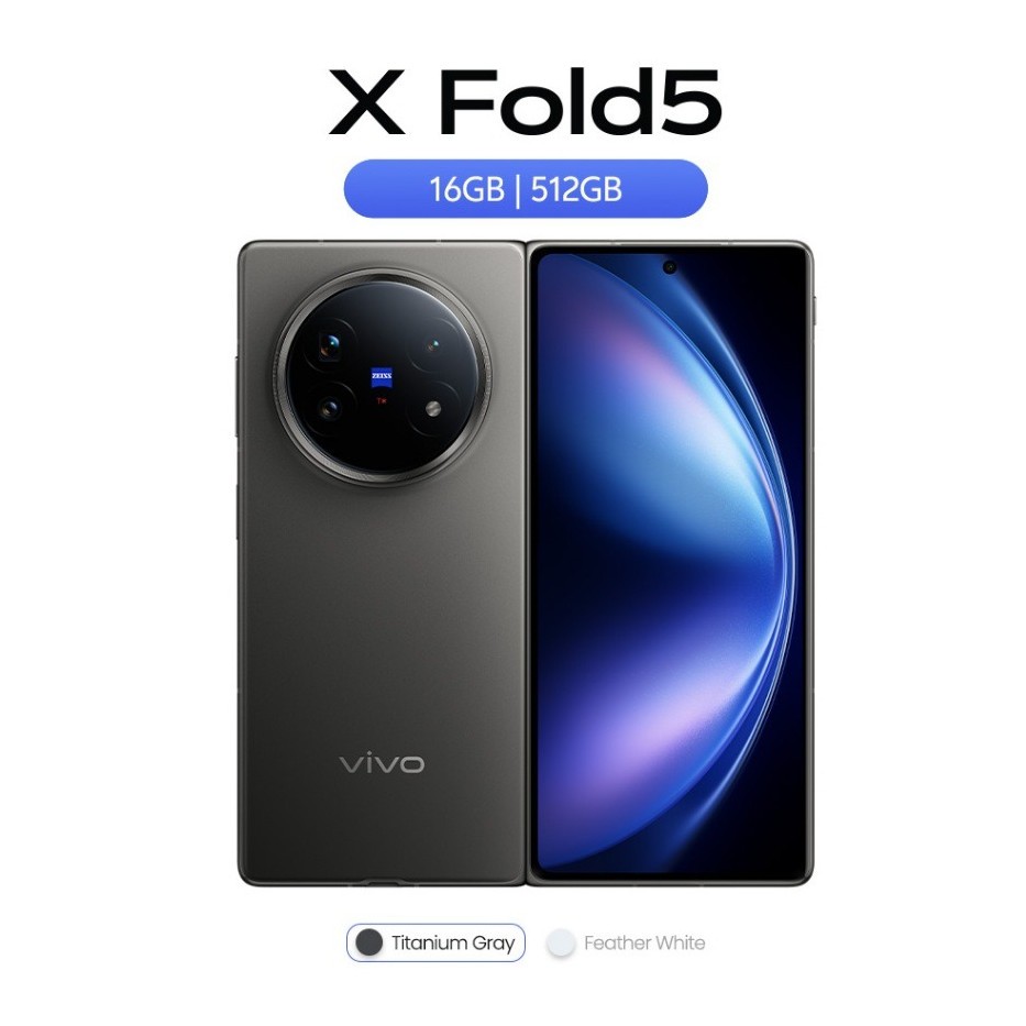 Jual Vivo X Fold 5 16/512GB [Snapdragon 8Gen3,Android 15, 6000mAh ...