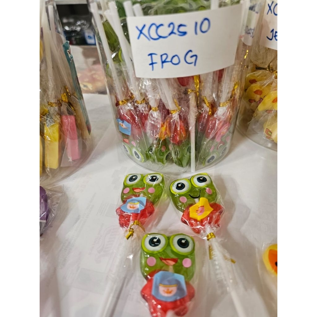 Jual Permen Lolipop Bentuk Keropi isi 30 pcs | Shopee Indonesia