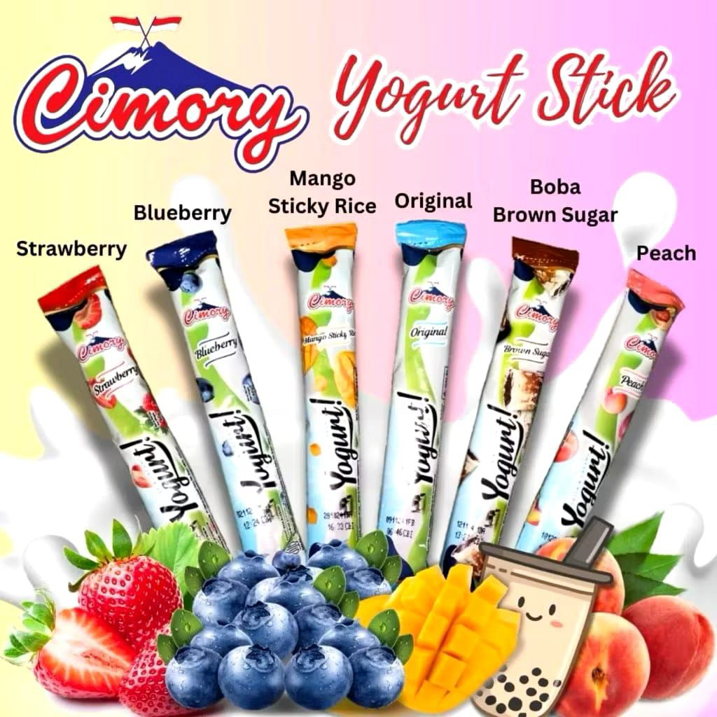 Jual Stick Yogurt Cimory isi 50 pcs rendah gula banyak varian rasa ...