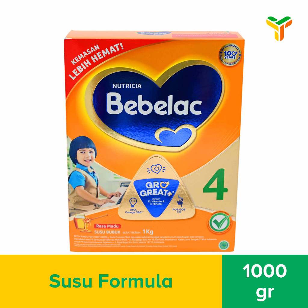 Jual Bebelac 4 / Bebelac 3Plus Madu 1000G | Shopee Indonesia