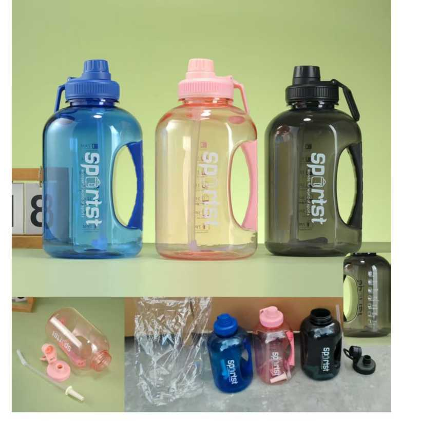 Jual Barangunik2021 - Botol Minum Gym Bentuk Galon 2in1 Botol Minum ...