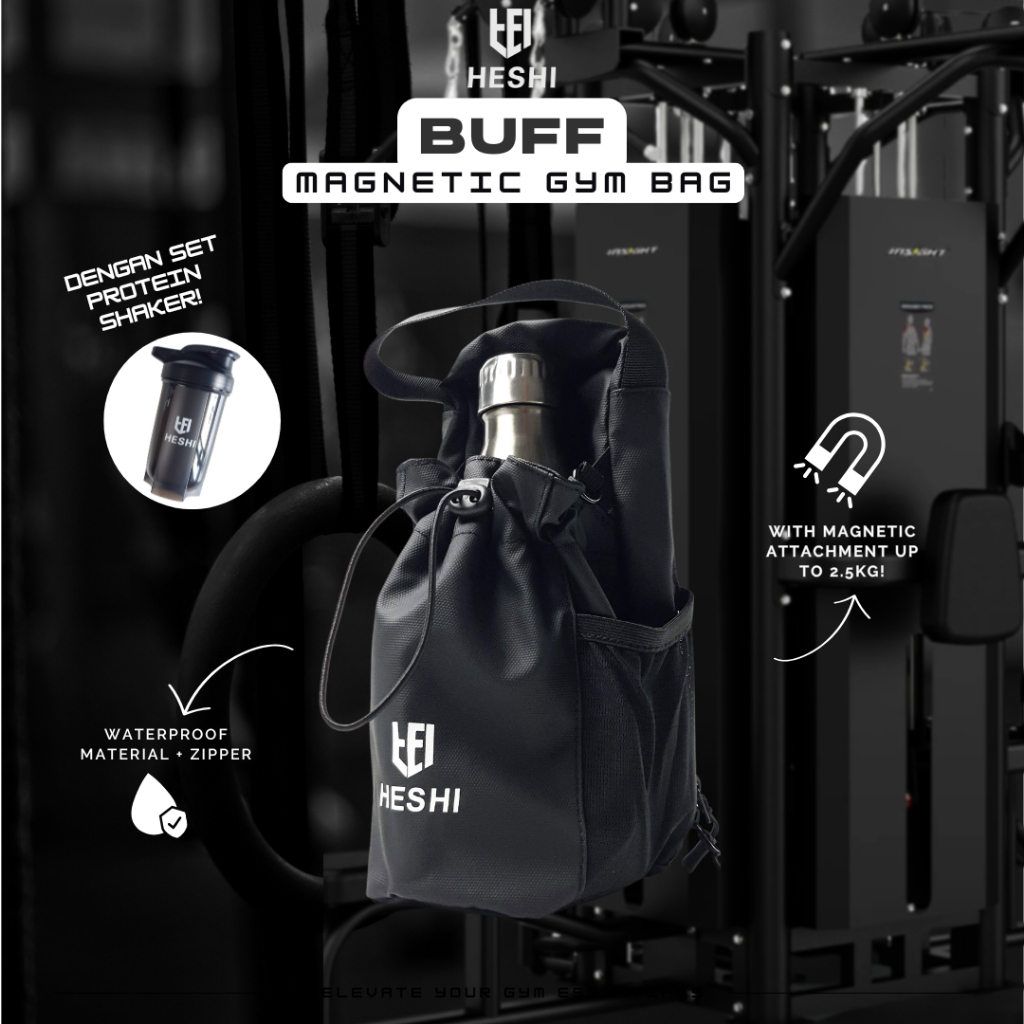 Jual HESHI Sling Bag Gym Magnetic Waterproof - BUFF SL55 | Shopee Indonesia