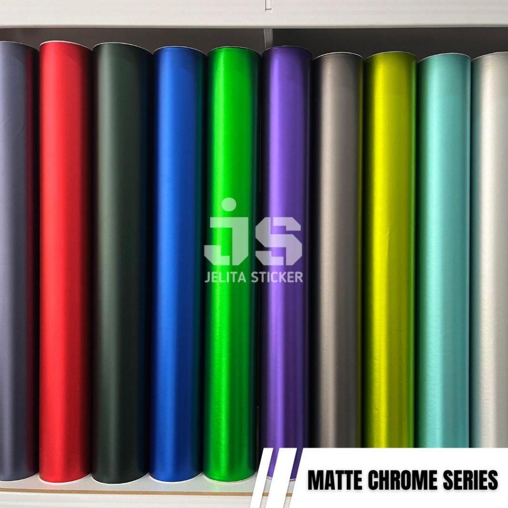 Jual [ROLL] Sticker Matte Chrome / Skotlet Metalik Doff / Sticker Satin ...