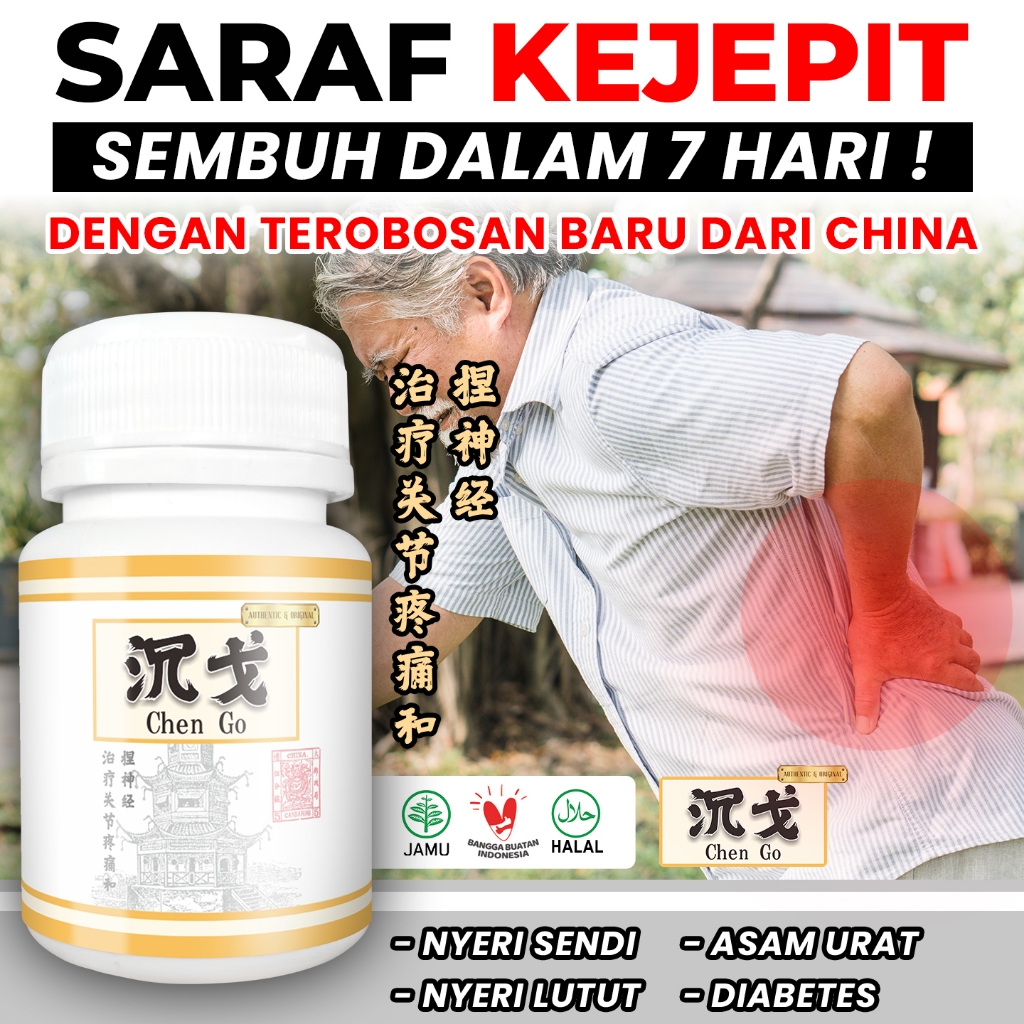 Jual CHEN GO - ORIGINAL – Obat Herbal Diabetes & Saraf Kejepit – Solusi ...