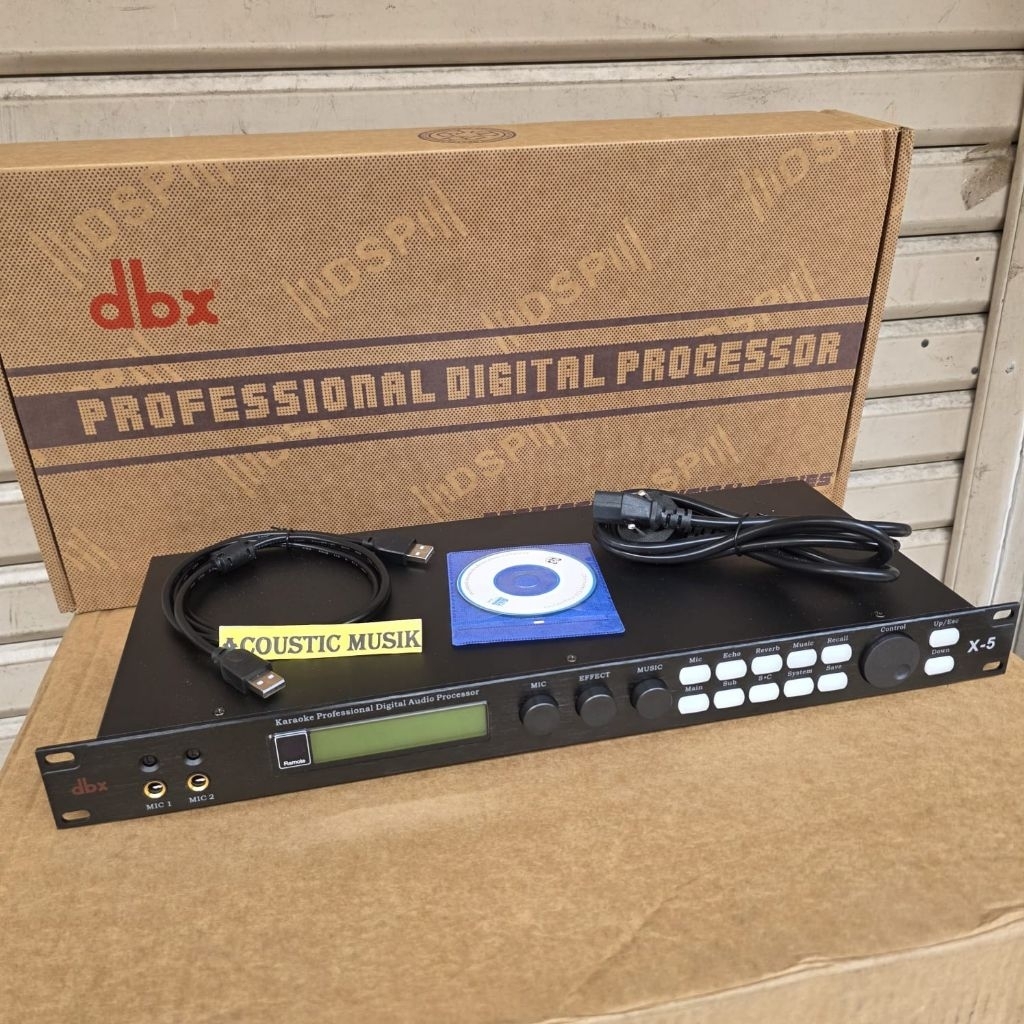 Jual PROSSESOR KARAOKE DBX X-5 KARAOKE PROFESIONAL DIGITAL AUDIO PROCESSOR DBX X5 | Shopee Indonesia