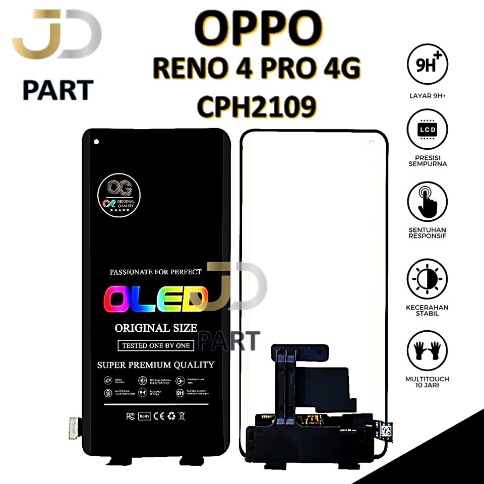 Jual LCD TOUCHSCREEN OPPO RENO 4 PRO 4G CPH2109 | Shopee Indonesia