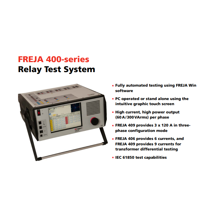 Jual Relay Test System Megger FREJA 403 | Shopee Indonesia