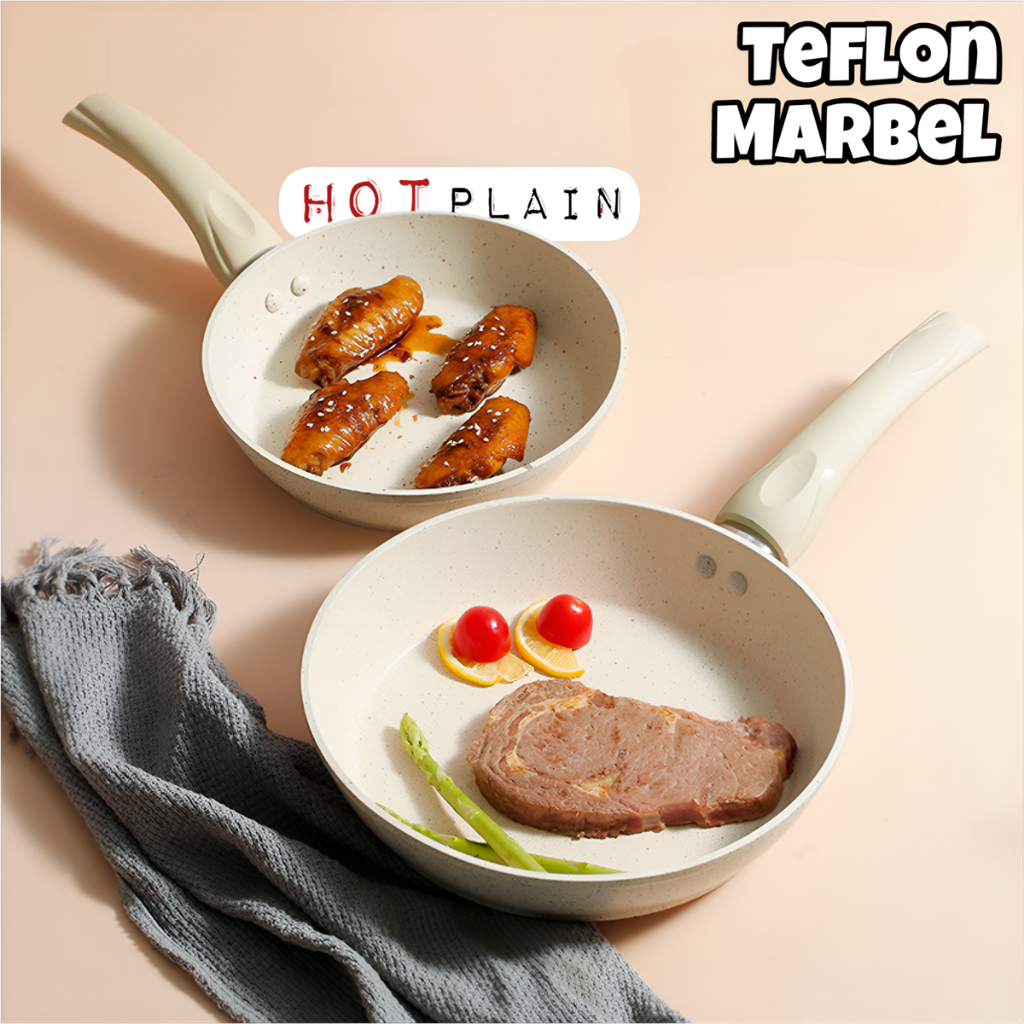 Jual Panci Teflon Frypan Warna Ukuran 18cm Wajan Penggorengan Kecil ...