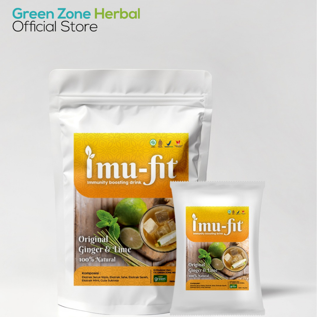 Jual Imu-Fit Minuman Herbal Serbuk Ginger & Lime | Jahe & Jeruk Nipis ...