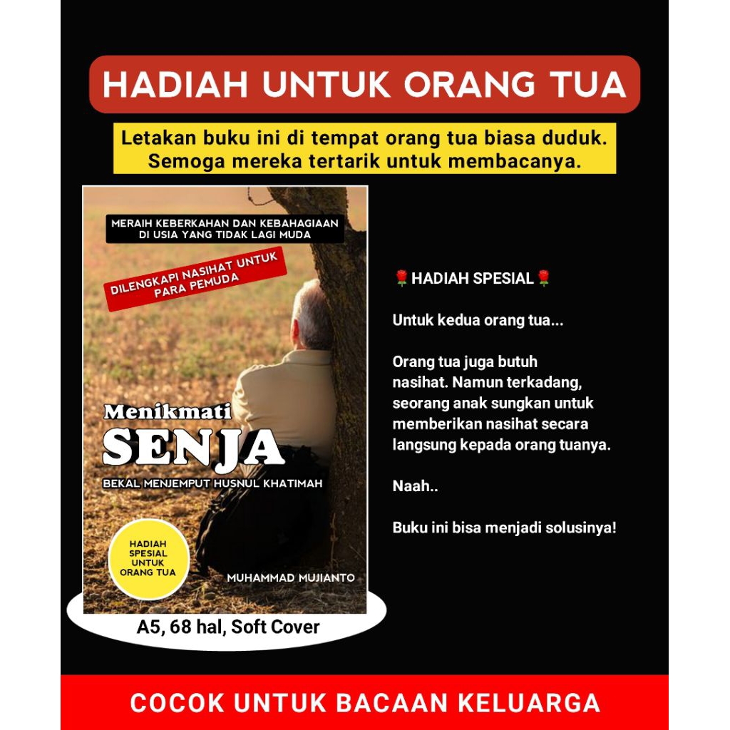 Jual MENIKMATI SENJA HADIAH UNTUK KEDUA ORANG TUA | Shopee Indonesia