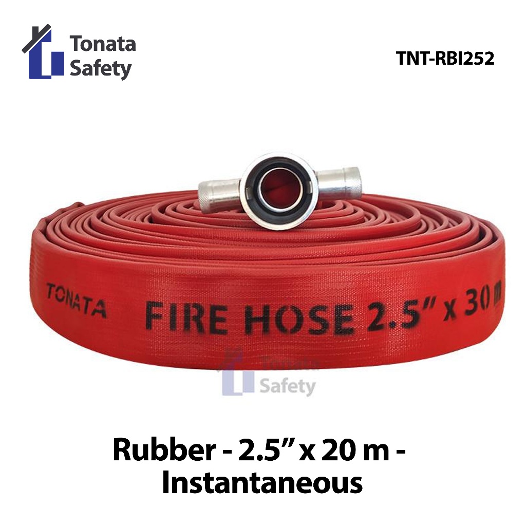 Jual Tonata Fire Hose Rubber Instantaneous Selang Pemadam 2.5 Inch x ...