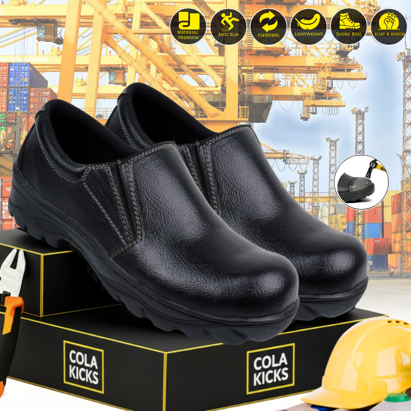 Jual Sepatu Safety Pria - Safety Low Boots - Sepatu Safety Ujung Besi ...