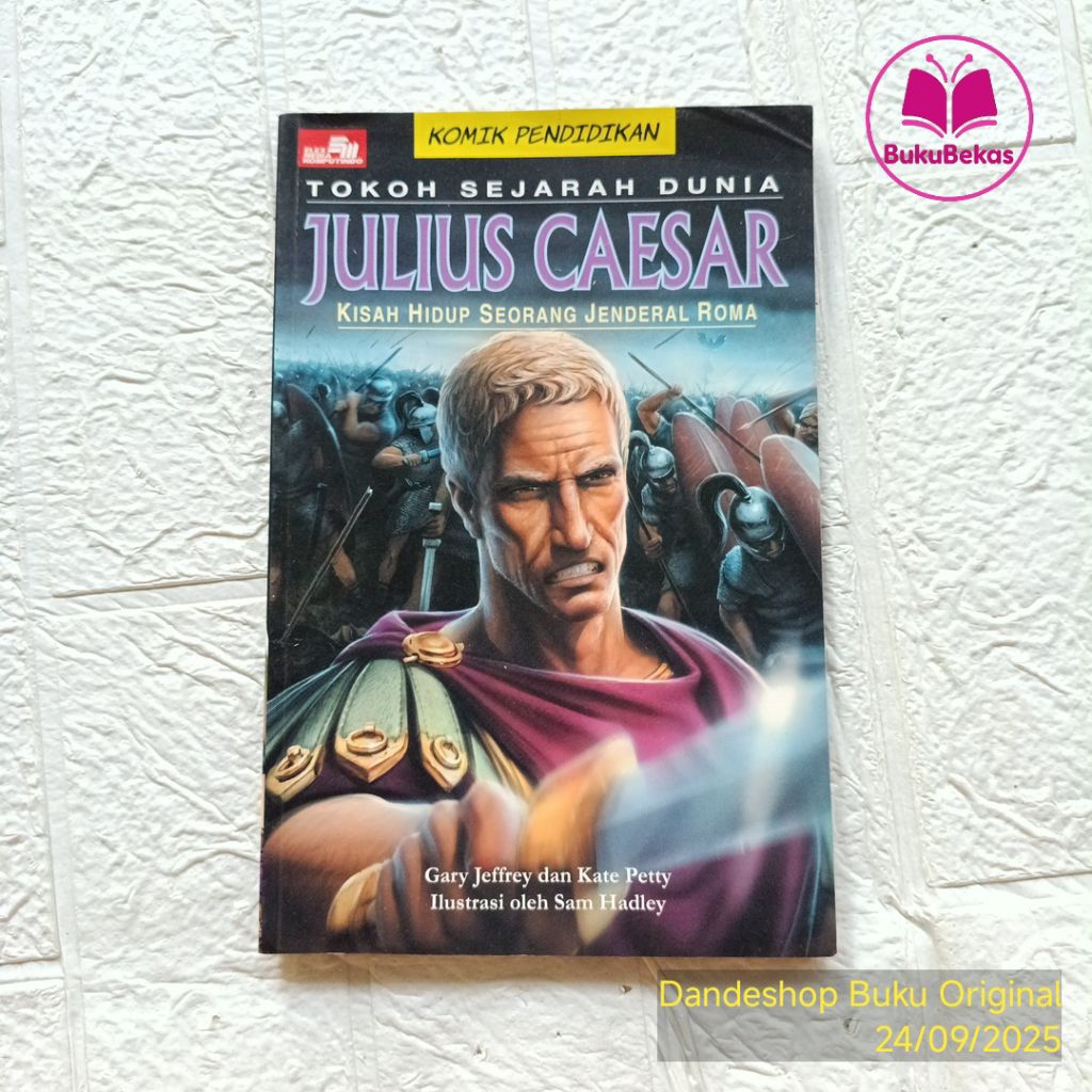 Jual Tokoh Sejarah Dunia Julius Caesar - Komik Pendidikan Kisah Hidup ...