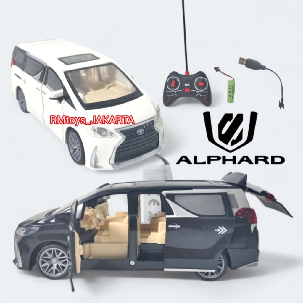 Jual Mainan Mobil Alphard 2424A Mobil Remote Control Alphard Bisa Buka ...