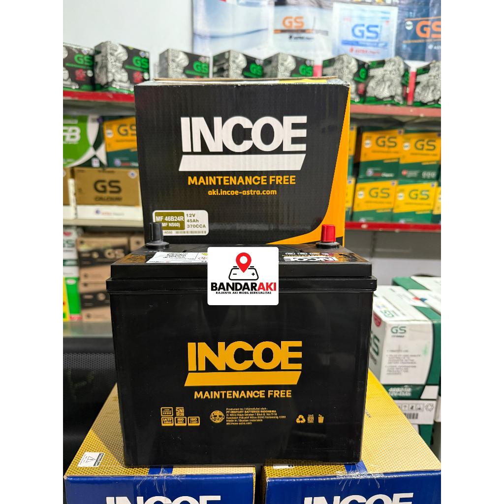 Jual AKI INCOE KERING NS60 (R/L) JAMINAN 100% ORIGINAL INCOE ASTRA ...