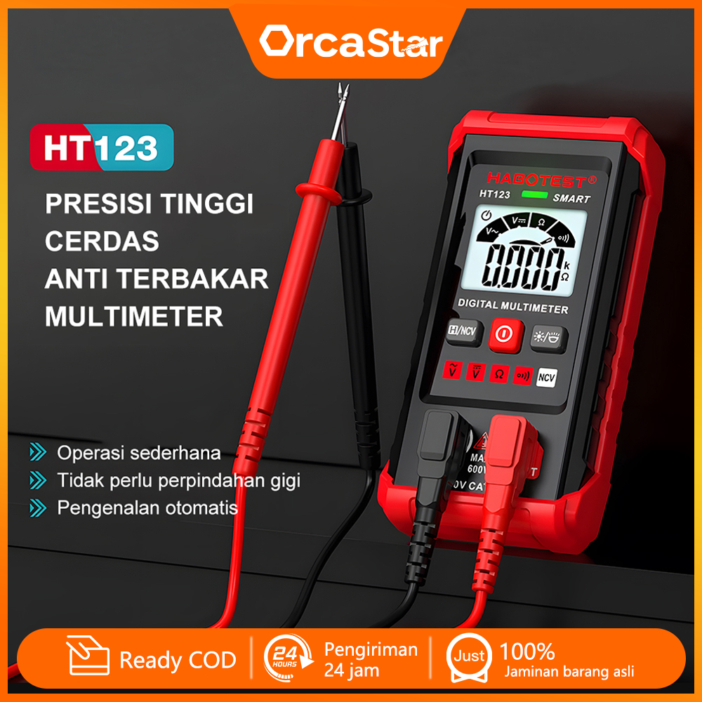 Jual 【Ready COD】TESTER METER SMART / MULTITESTER BESAR/DIGITAL/KECIL ...