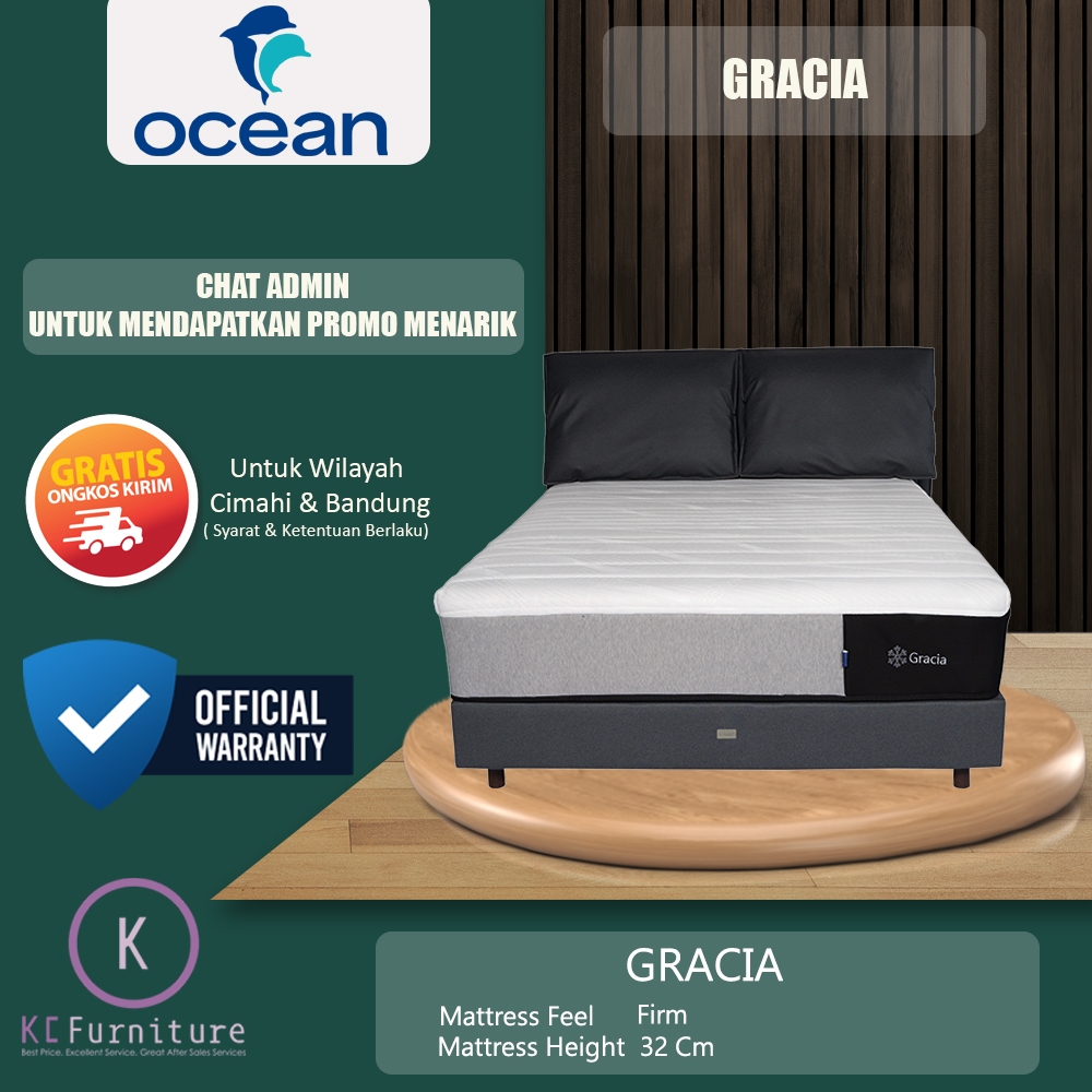 Jual Kasur Springbed Ocean - Gracia ( Full Set / Matrass Saja ...