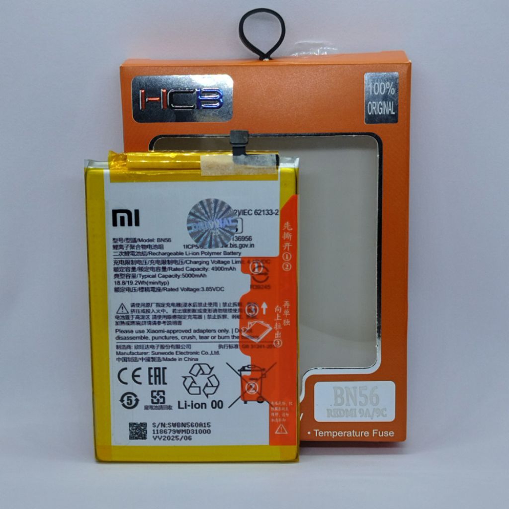 Jual Original 100 HCB Baterai Batre hp Xiaomi Redmi 9A / Redmi 9C ...