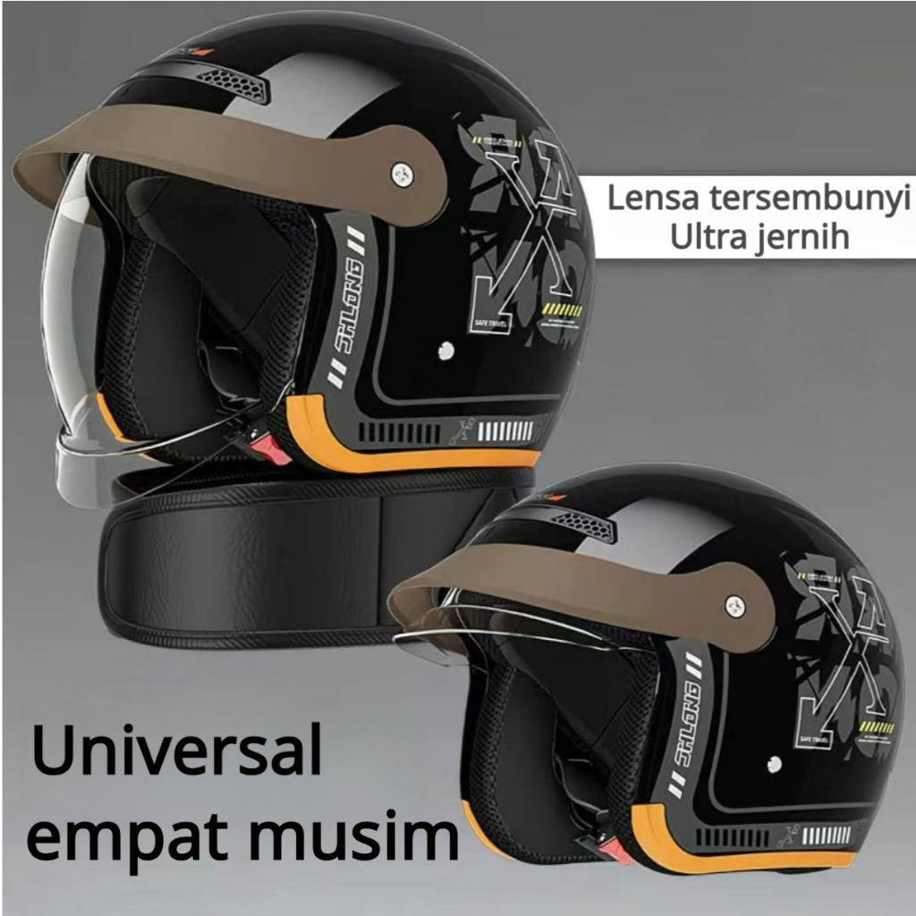 Jual Helm Inner Visor / Dewasa Untuk Pria Dan Wanita Hijab Friendly ...