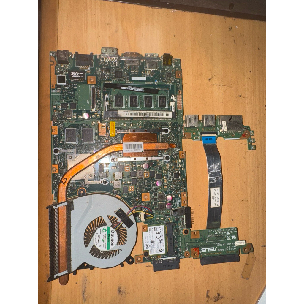 Jual Mainbord Asus A455L core i3 gen4 mati masih segel belum pernah ...
