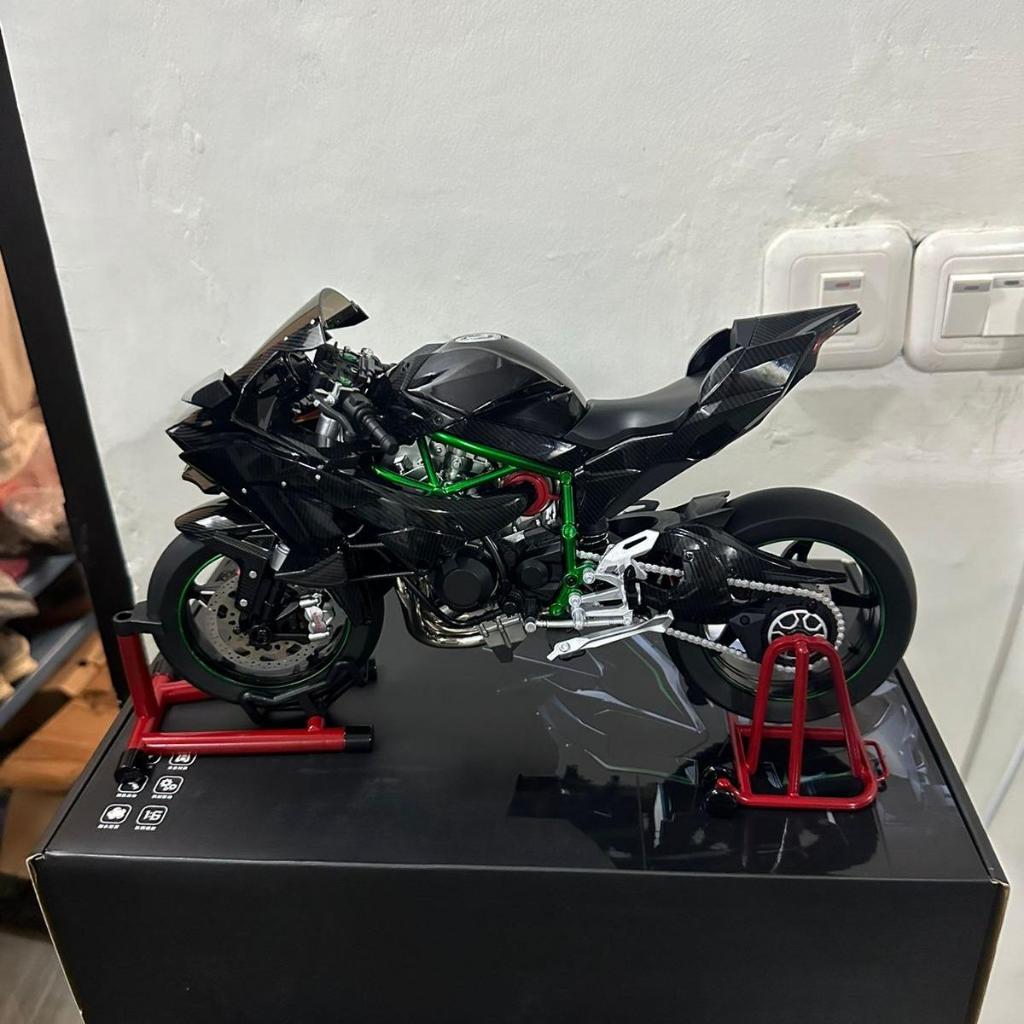 Jual JFE Toys - Diescast Kawasaki H2R skala 1:6 Brand XLG bisa berasap ...