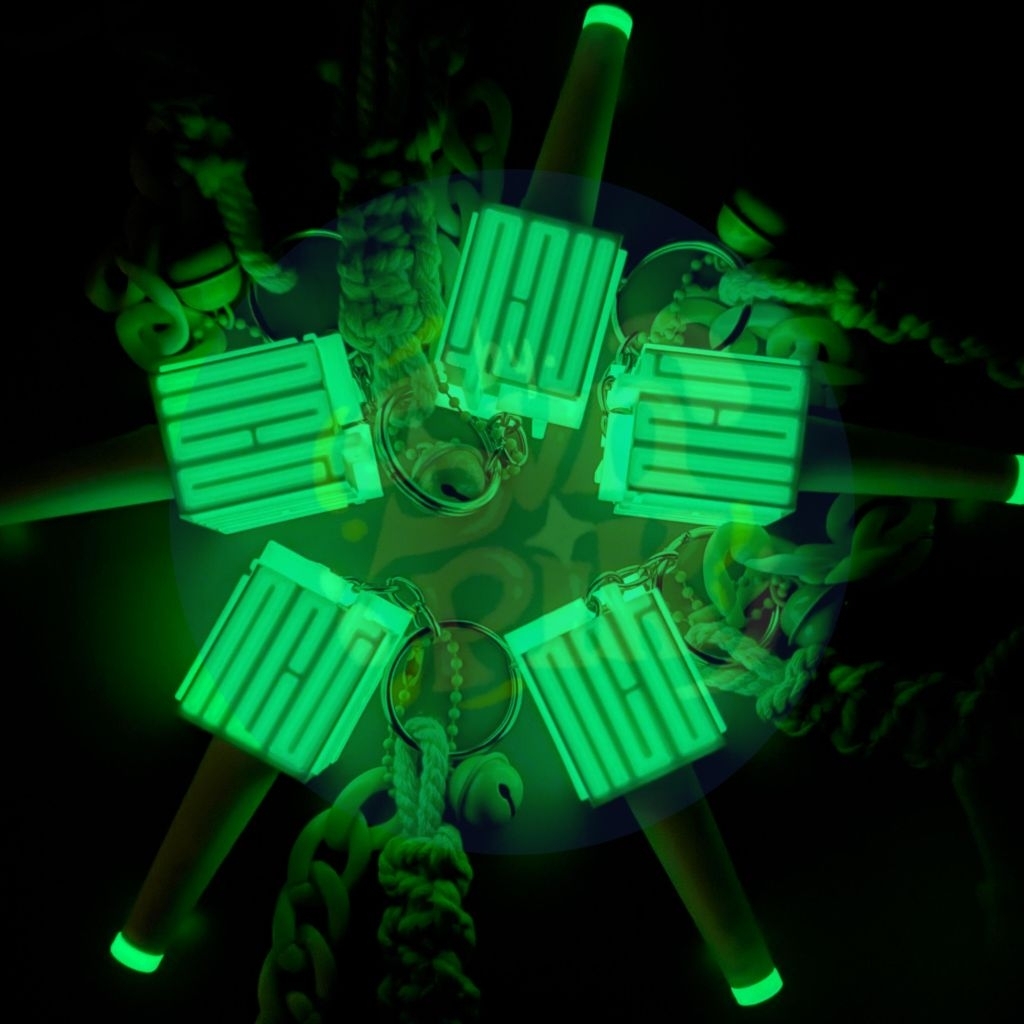 Jual Gantungan Kunci Mini Lightstick NCT | Keychain LS NCT Glow in The ...