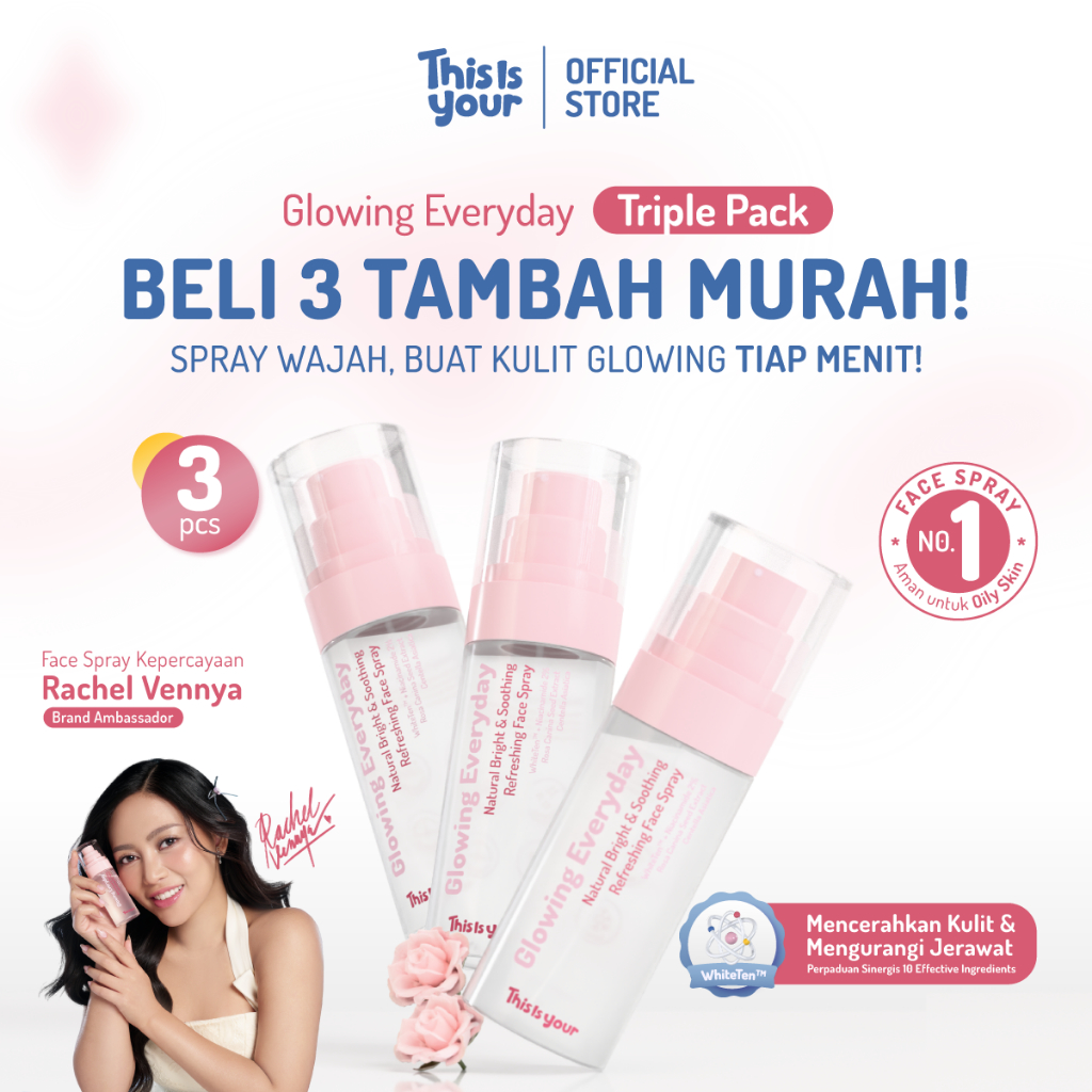 Jual [BELI 3 TAMBAH MURAH] This is Your Triple Pack Glowing Everyday ...