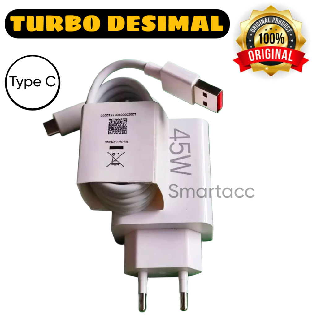 Jual Charger Xiaomi 45 Watt ORIGINAL Type C Fast Charging Redmi Note 14 ...