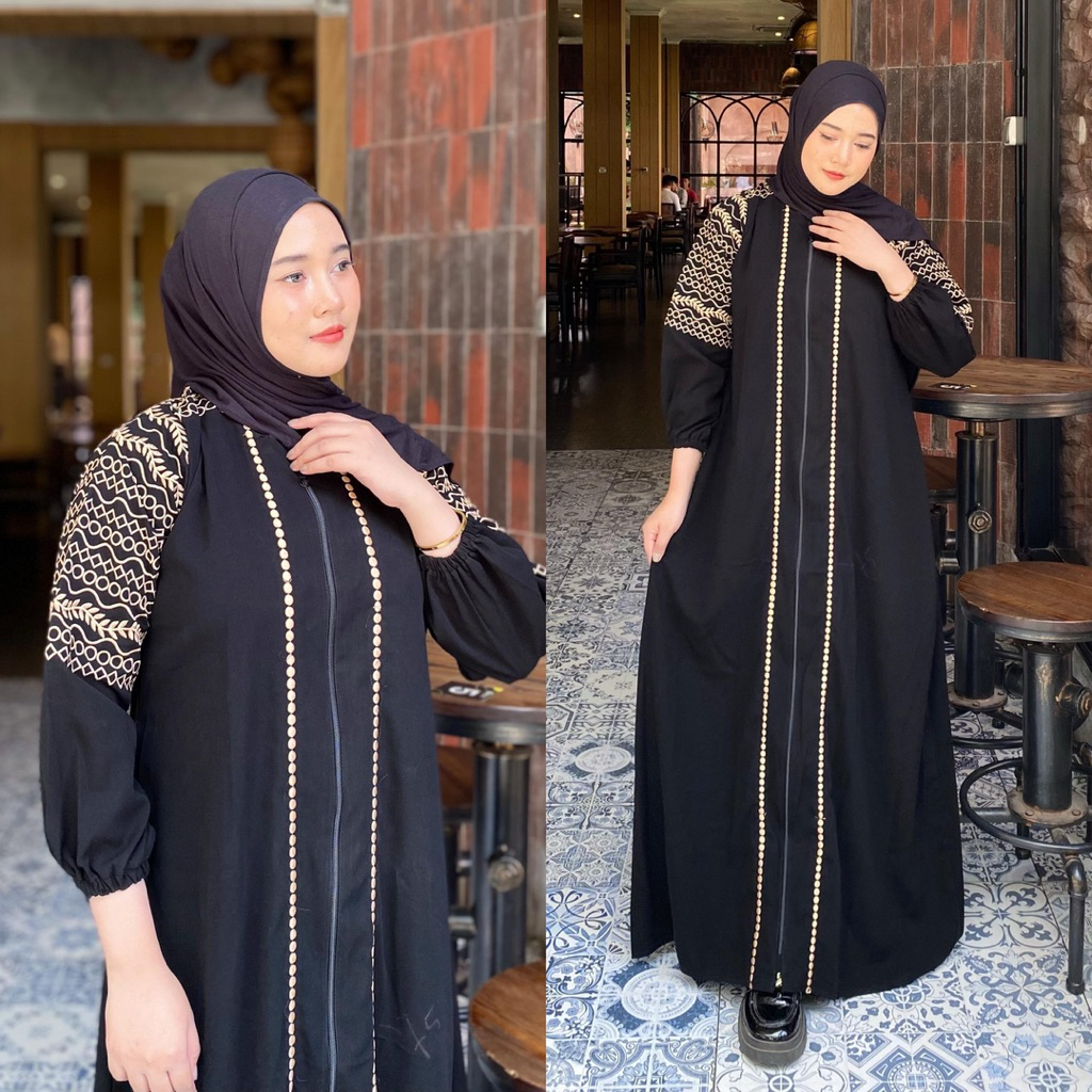 Jual Abaya Bible Bordil Bola-Bola By Toko Laris | Shopee Indonesia