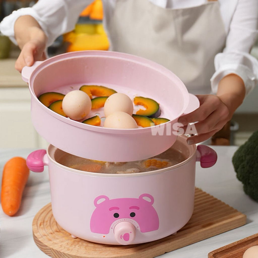 Jual Electric Cooker & Steamer Multifungsi 22cm / Rice cooker alat ...