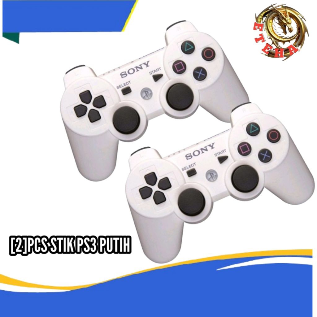 Jual [ 2 PC ] SUPER MURAH STIK PS3 WIRELESS STICK PS3/STIK PS3 PUTIH ...