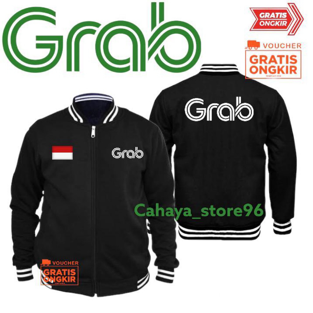 Jual Jaket Bomber ,gRAb,Terbaru / Jaket Driver Transportasi Online ...