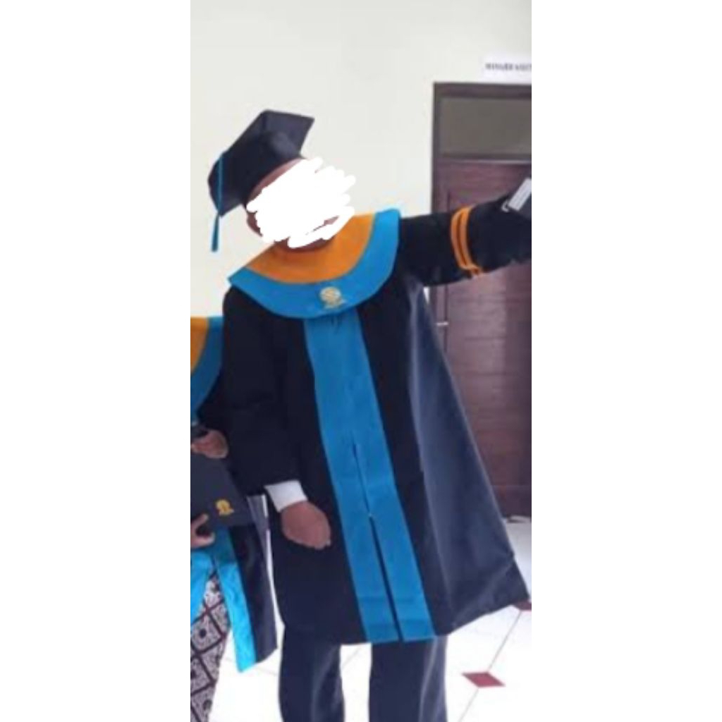 Jual Toga Wisuda UT S2 Pasca Sarjana Custom | Shopee Indonesia
