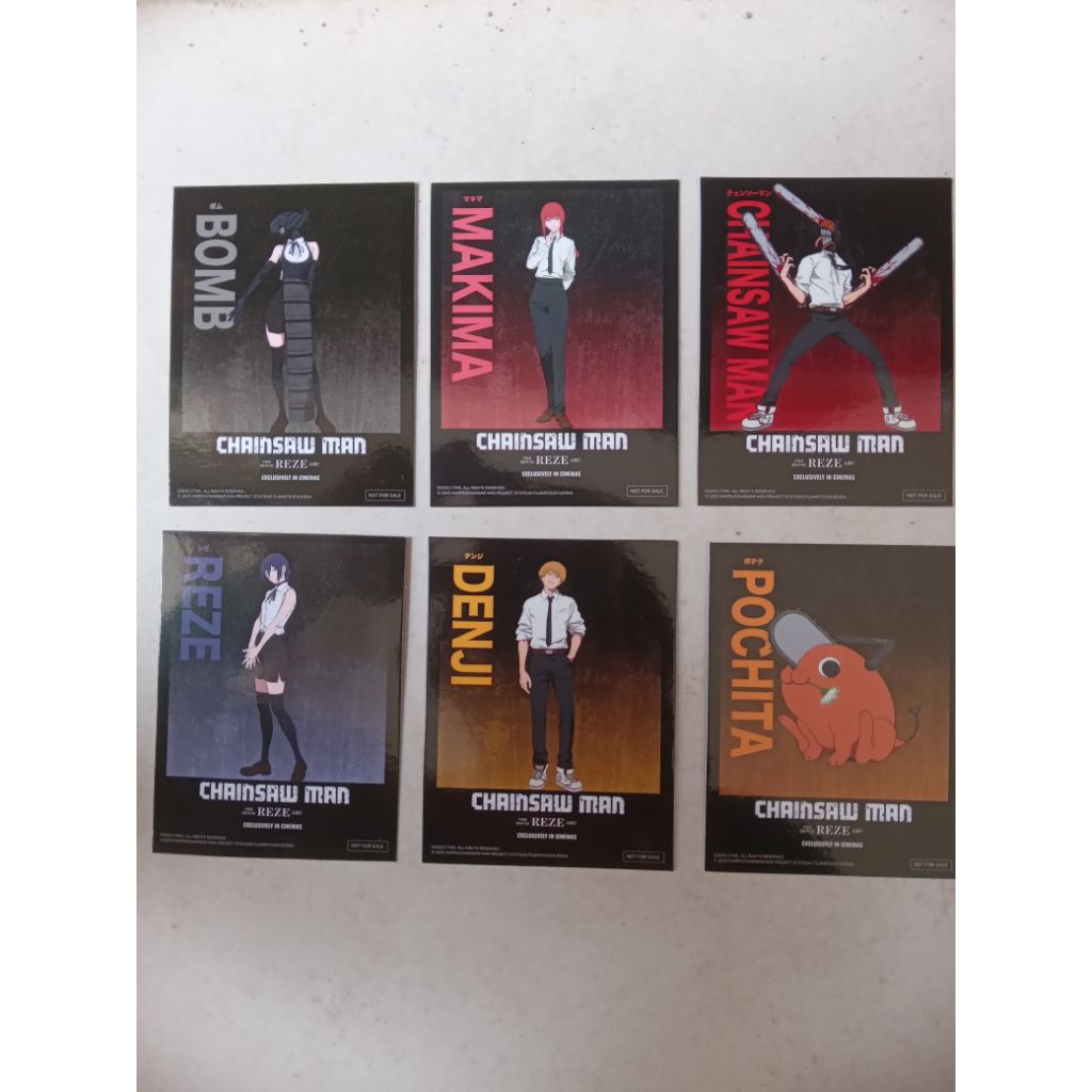 Jual Trading Card Chainsaw CGV/Cinepolis | Shopee Indonesia