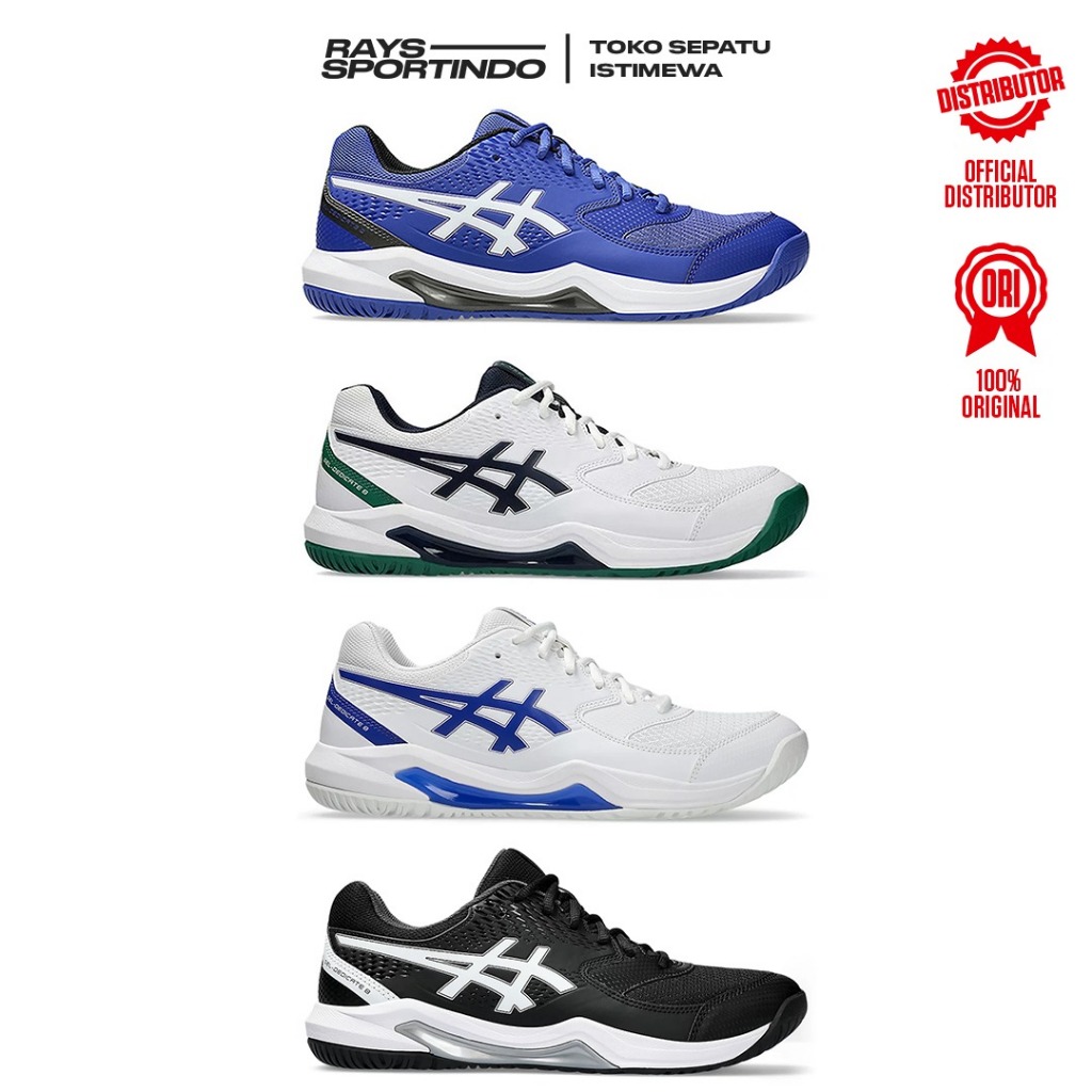 Jual SEPATU TENIS ASICS GEL DEDICATE 8 MEN SEPATU INDOOR | Shopee Indonesia