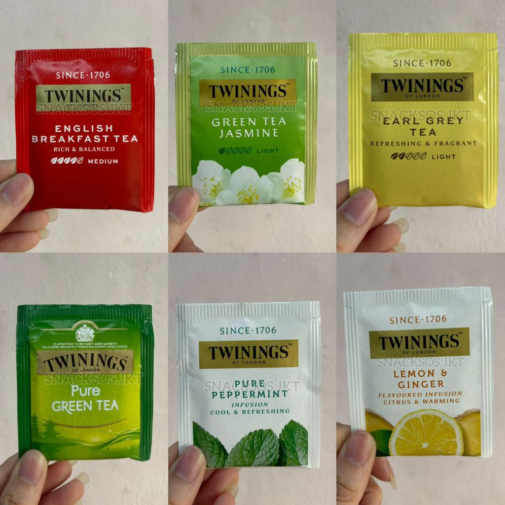 Jual [PC] TWININGS TEA OF LONDON SACHET ALL VARIAN - PURE CAMOMILE ...