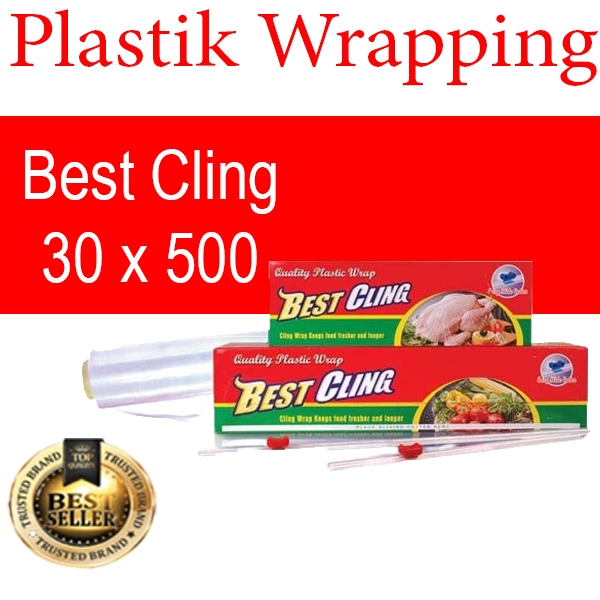 Jual Plastik Wrapping Cling | PLASTIC WRAP 30 Cm X 500 M / PLASTIK ...